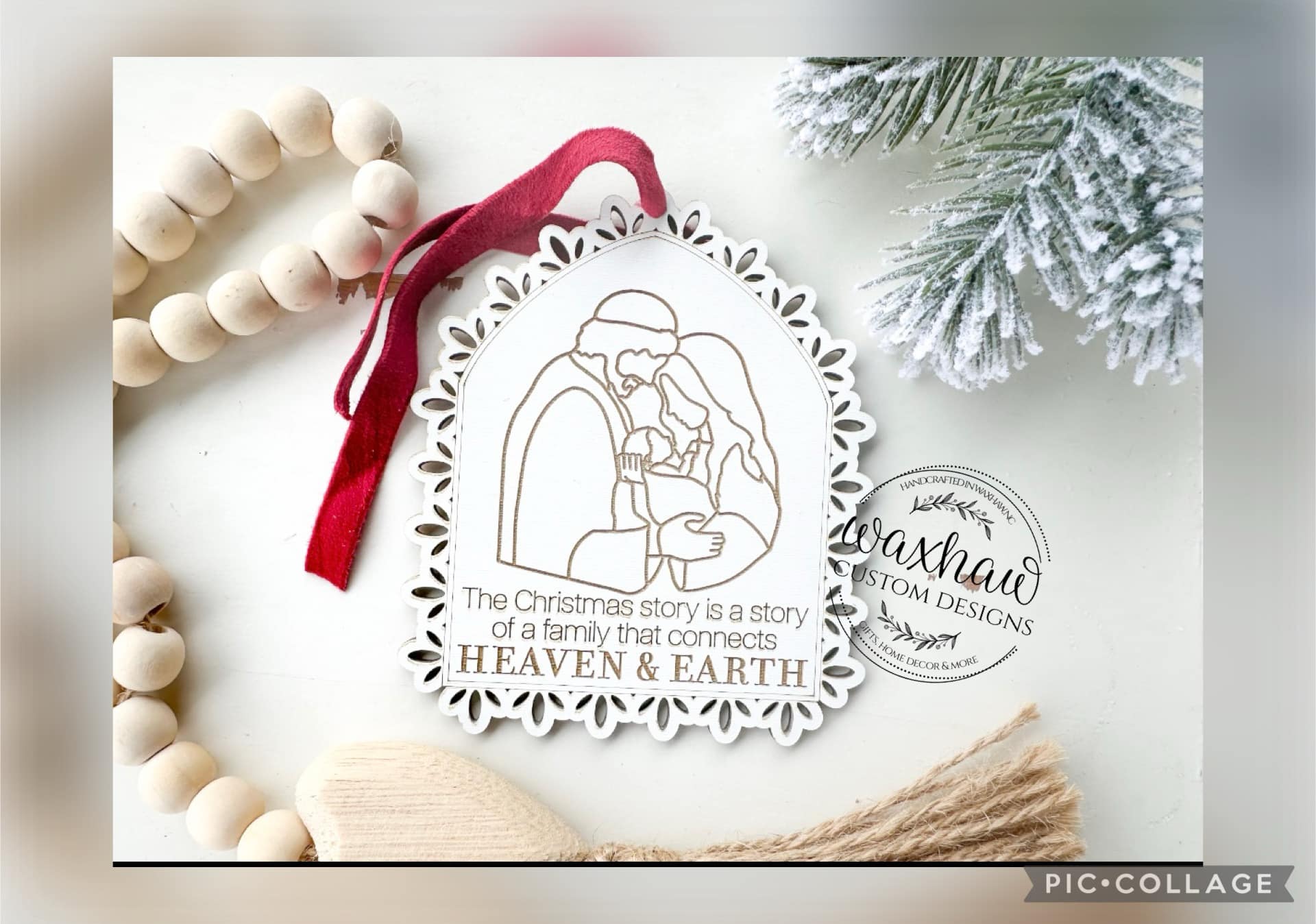 THE CHRISTMAS STORY ORNAMENT – Waxhaw Custom Designs